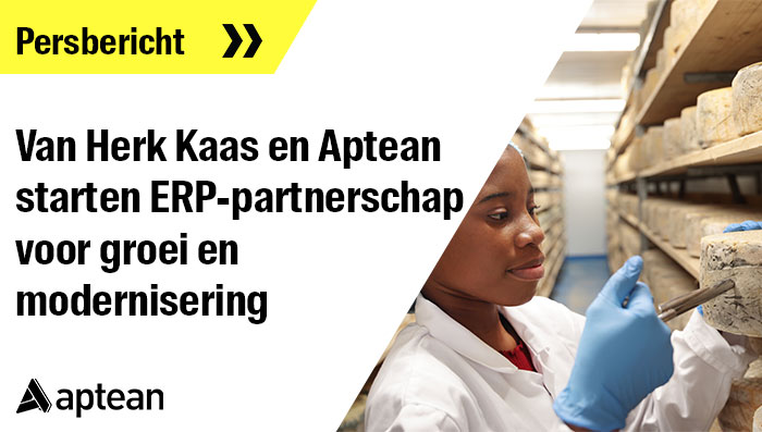 Van Herk Kaas en Aptean versnellen groei met ERP-transformatie